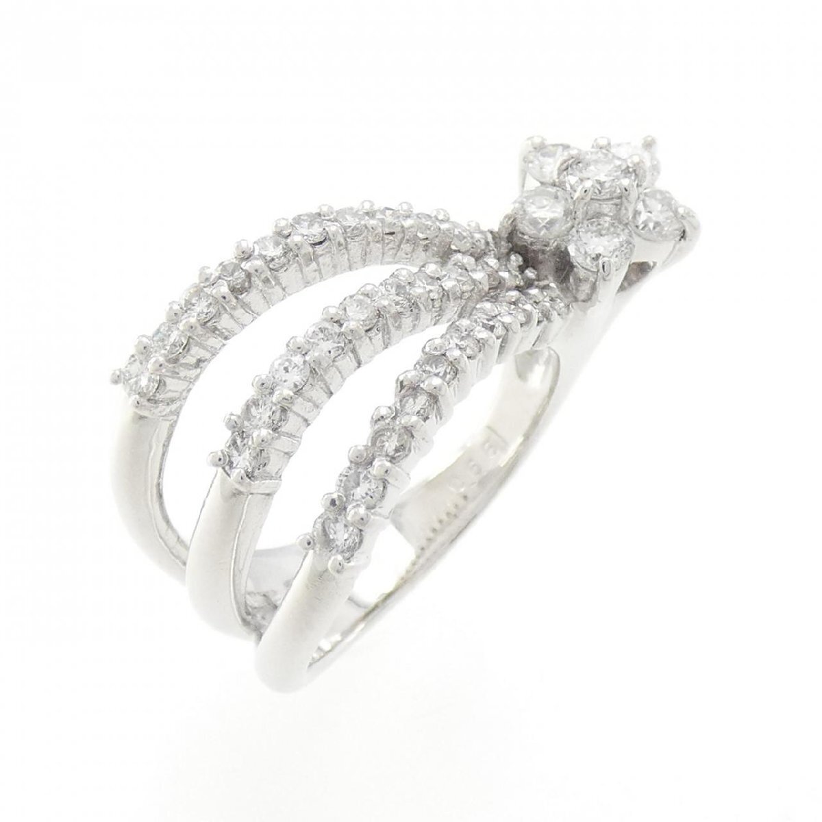 Yahoo!オークション - ポンテヴェキオ ダイヤモンド リング 0.68CT