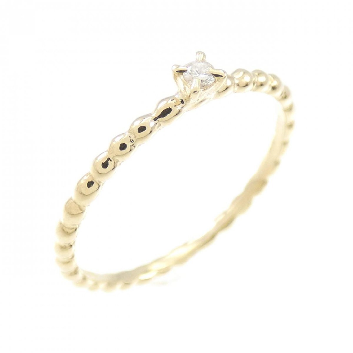 Yahoo!オークション - K10YG ダイヤモンド リング