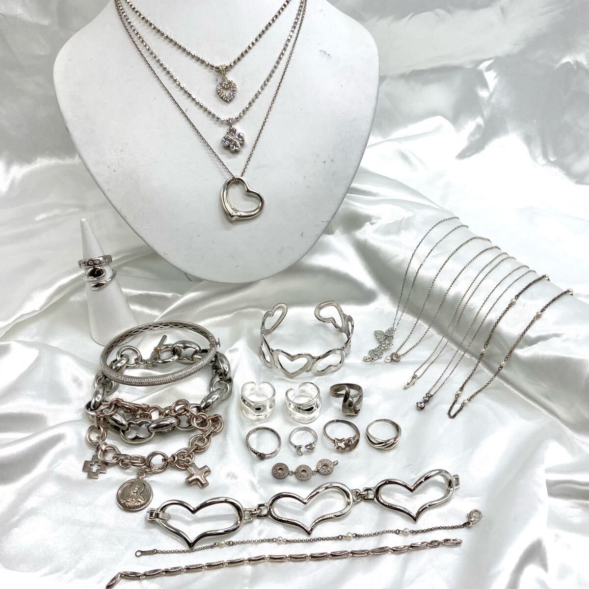 Yahoo!オークション - silver/ティファニー/スワロ/クレージュ入り