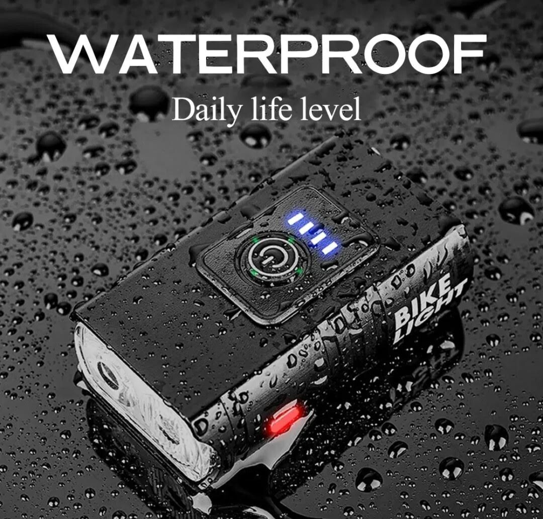 Yahoo!オークション - 自転車 ヘッド ライト USB充電式 2LED 6モード搭...