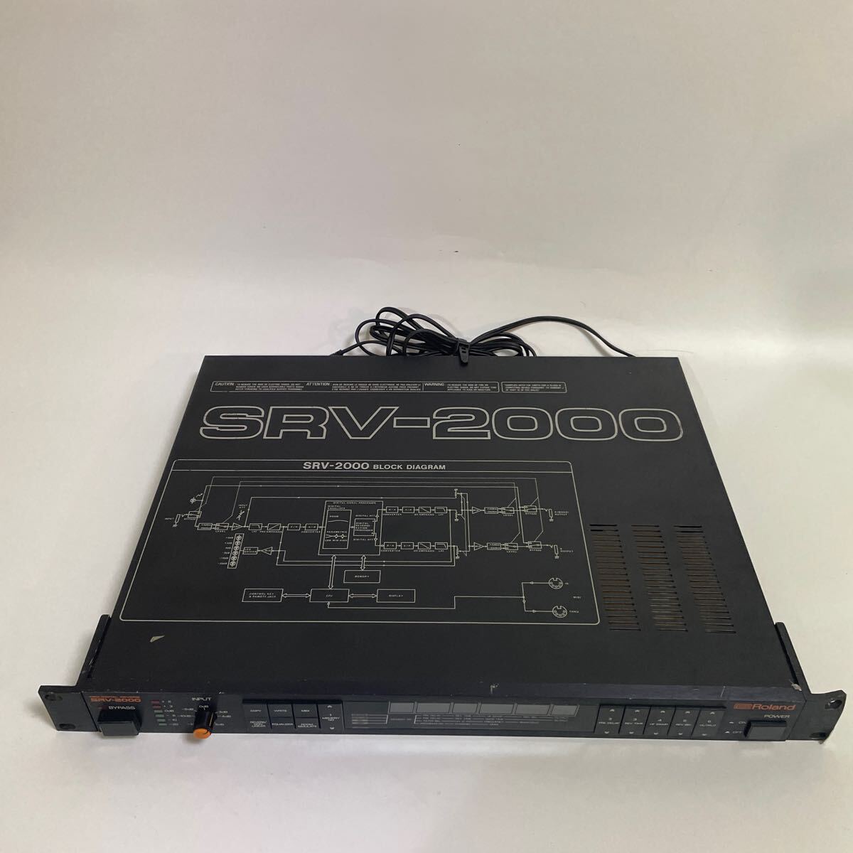 Yahoo!オークション - Roland ローランド SRV-2000 デジタルリバーブ ...