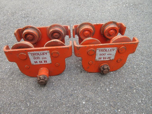 Yahoo!オークション - 9034 HHH スリーエッチ トロリー 500KGS 500k...