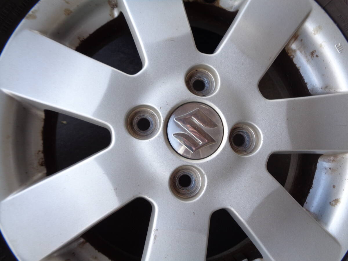 Yahoo!オークション - A244 夏TOYO SD-7 165/70R14+スズキ純正アルミホ...