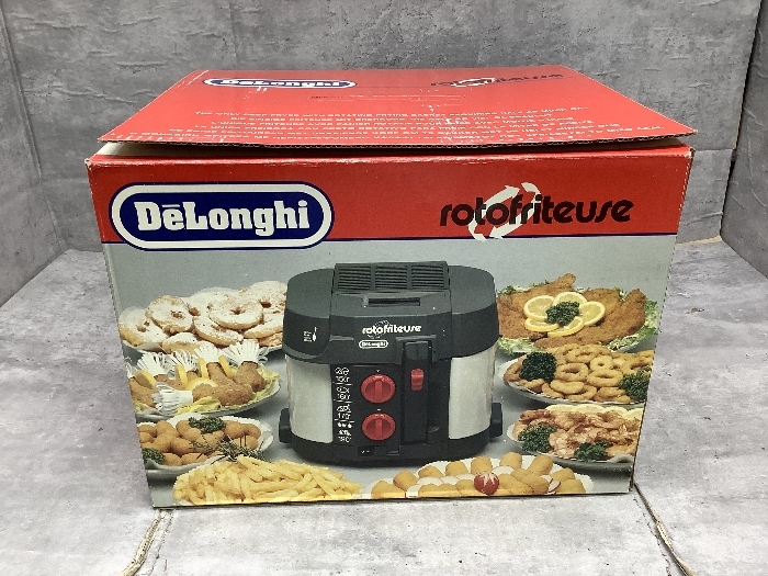 Yahoo!オークション - Z1a 未使用保管品 デロンギ 電気フライヤー UTAX...
