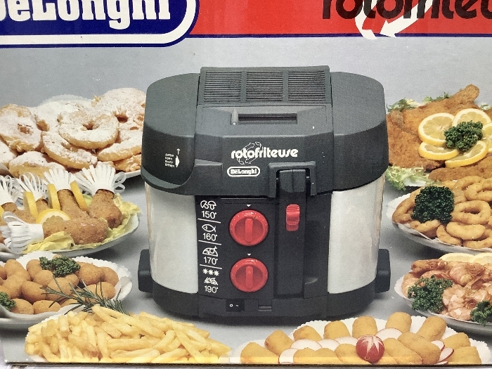 Yahoo!オークション - Z1a 未使用保管品 デロンギ 電気フライヤー UTAX...