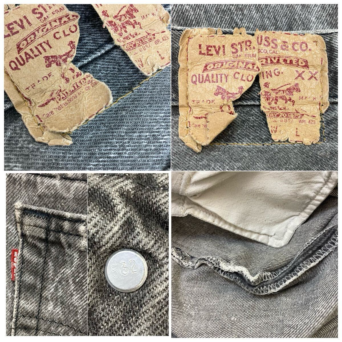 Yahoo!オークション - USA製 リーバイス 501 ブラック 実寸 W28