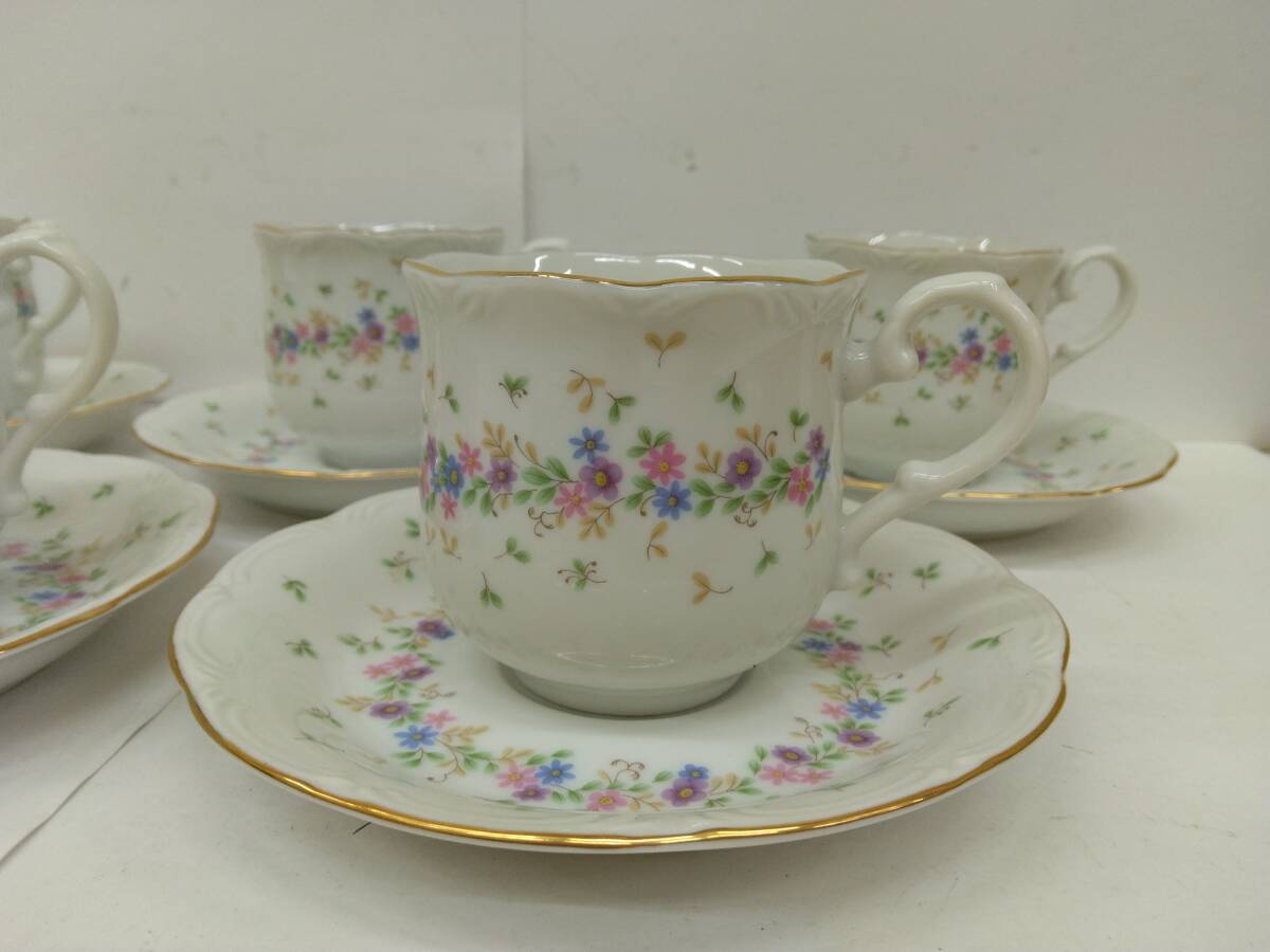 Yahoo!オークション - L502・30 現状品 NARUMI ティーカップ＆ソーサー...