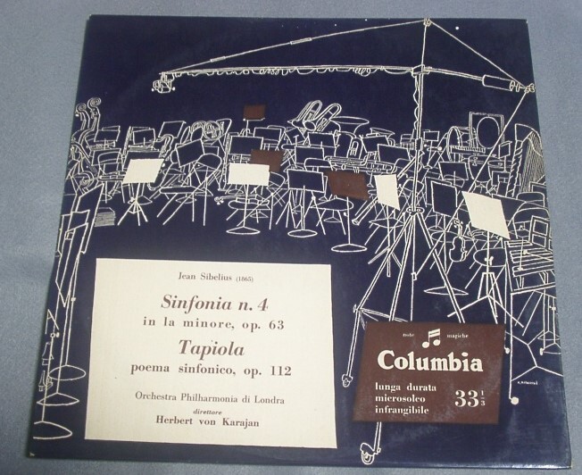 Yahoo!オークション - カラヤン/シベリウス Sym4～イタリア)QCXコロン...