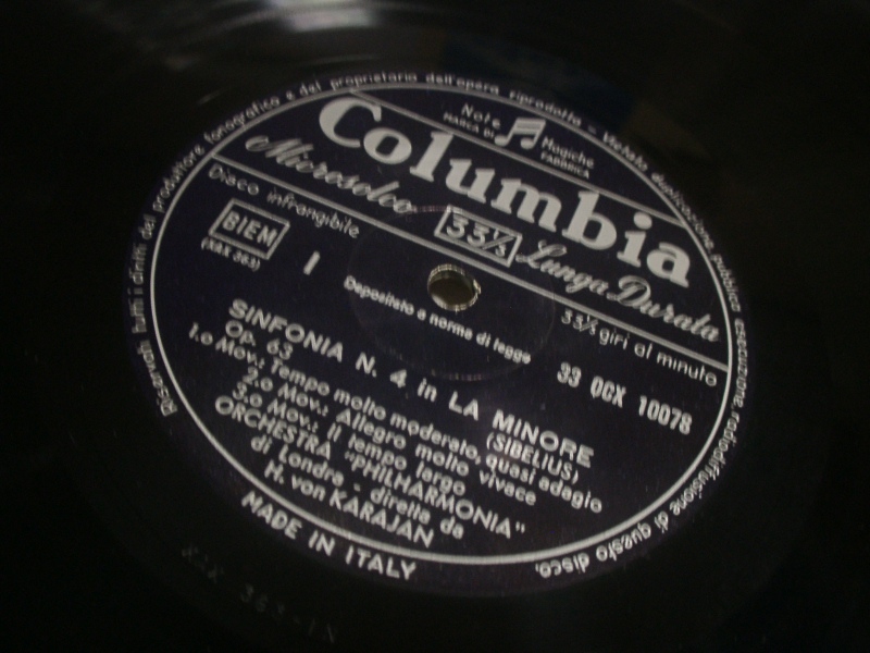 Yahoo!オークション - カラヤン/シベリウス Sym4～イタリア)QCXコロン...