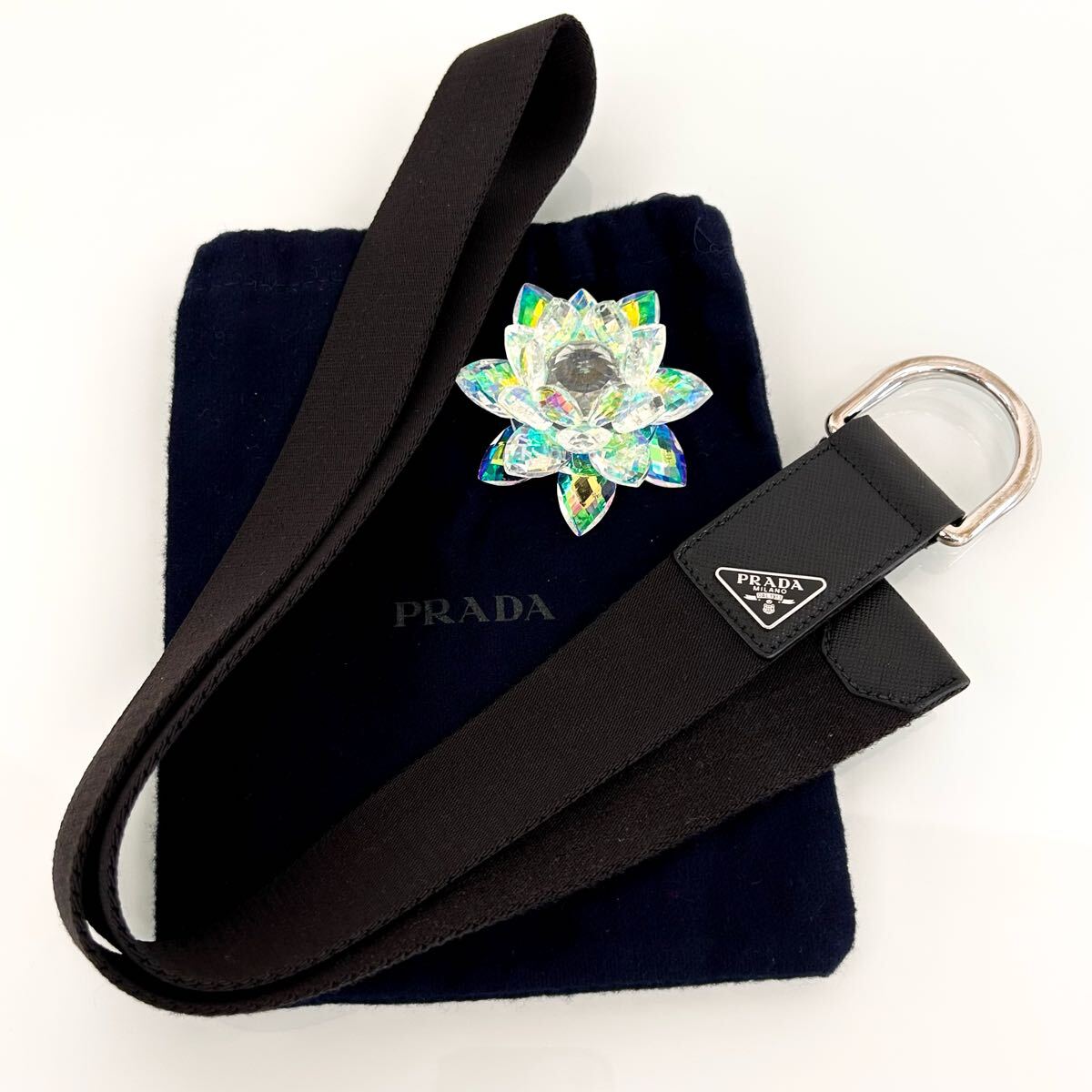 Yahoo!オークション - 【極美品】PRADA プラダ ベルト2CN028 2DMN レデ...