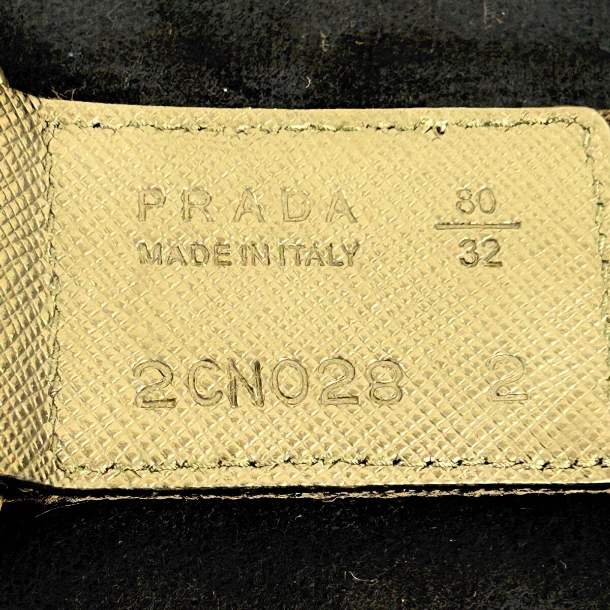 Yahoo!オークション - 【極美品】PRADA プラダ ベルト2CN028 2DMN レデ...