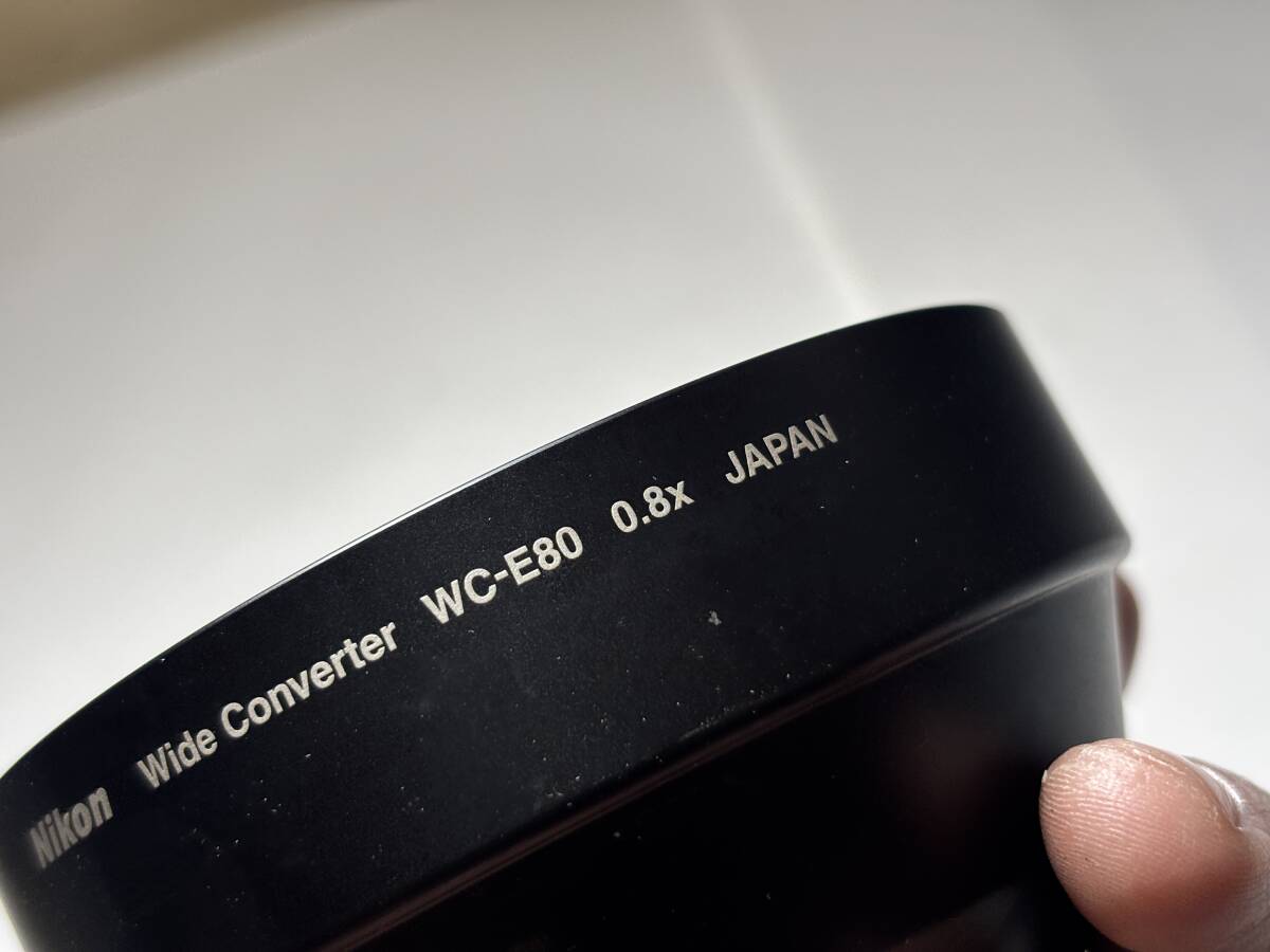 Yahoo!オークション - 12188) Nikon Wide Converter WC-E80 0.8x COOLP...