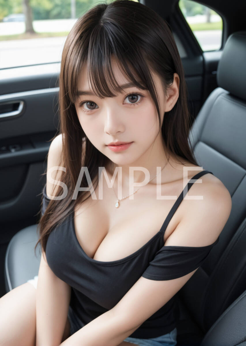 Yahoo!オークション - 【一点物・高画質A4ポスター】AI美女 写真 アー...