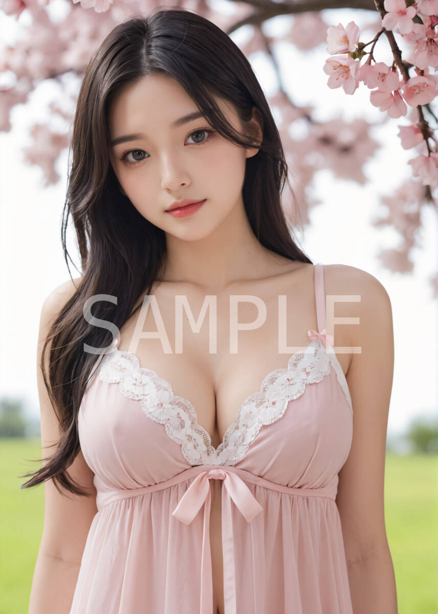 Yahoo!オークション - 【一点物・高画質A4ポスター】AI美女 写真 アー...