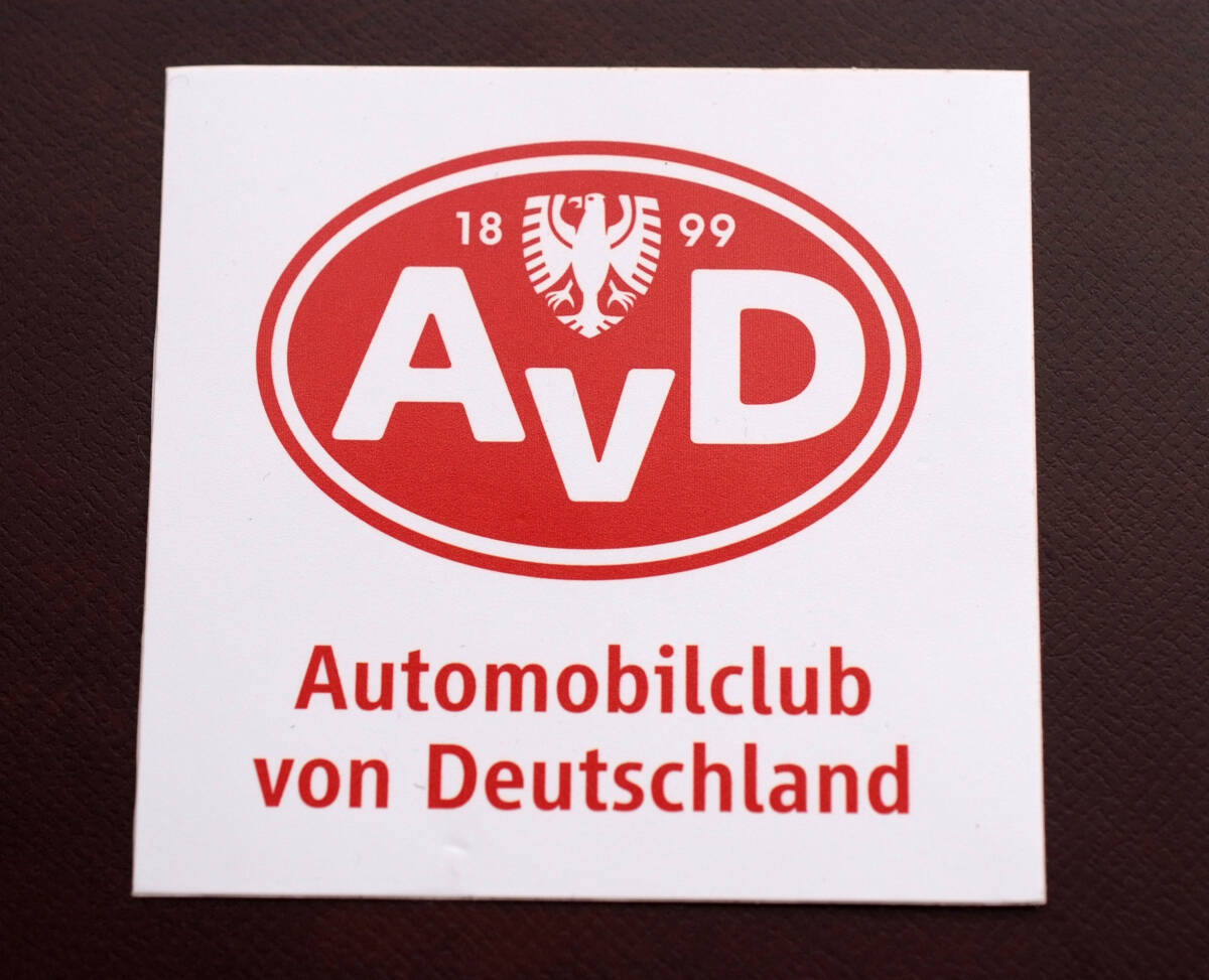 Yahoo!オークション - EUROステッカー AVD 樹脂フィルム製 ドイツ自動...