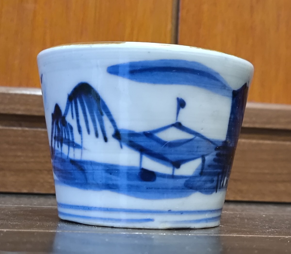 Yahoo!オークション - (1390) 蕎麦猪口 金継ぎ