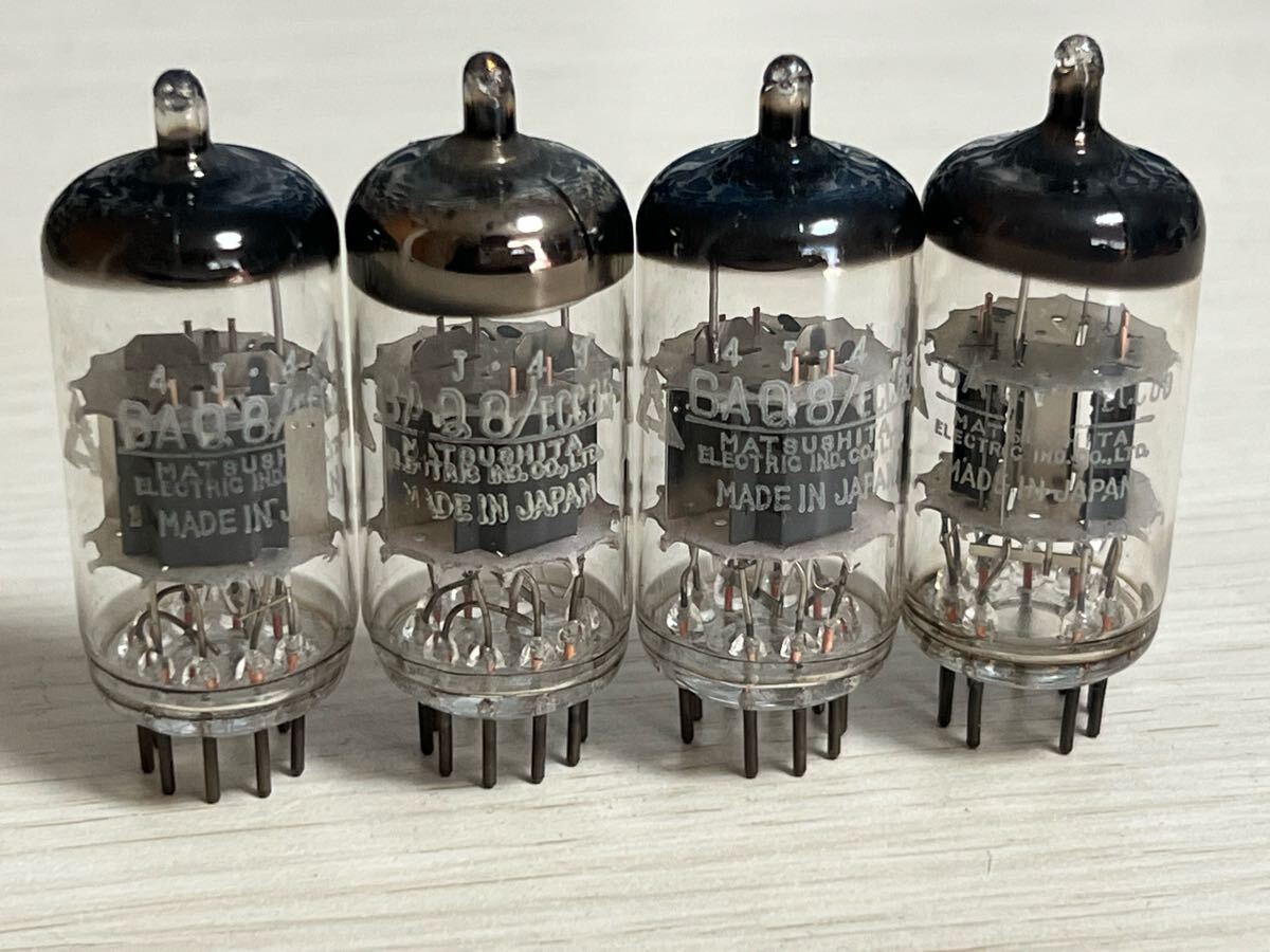 Yahoo!オークション - 6AQ8 ECC85 4本 松下 試験済 真空管 4J
