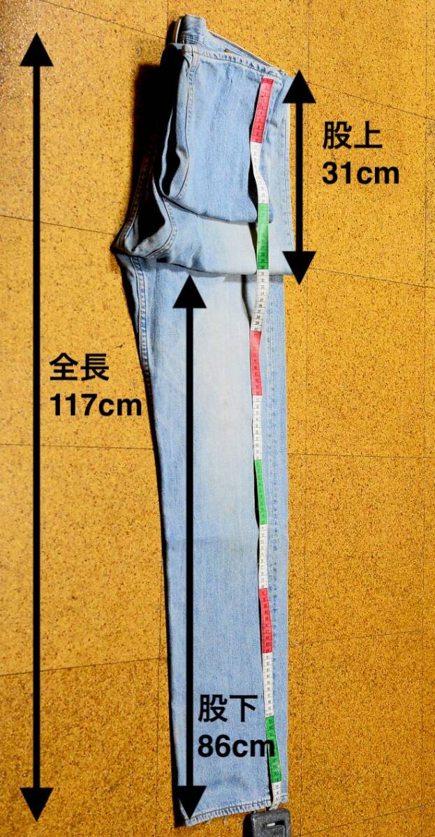 Yahoo!オークション - 廃盤 2008年8月日本製ヴィンテージ W36 リーバイ...