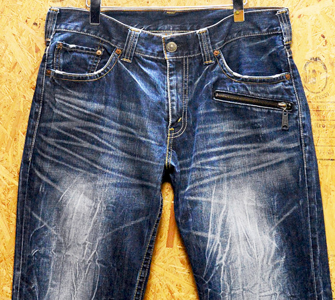 Yahoo!オークション - 廃盤 W36 2008年8月製 リーバイスOL702-0006ブ...