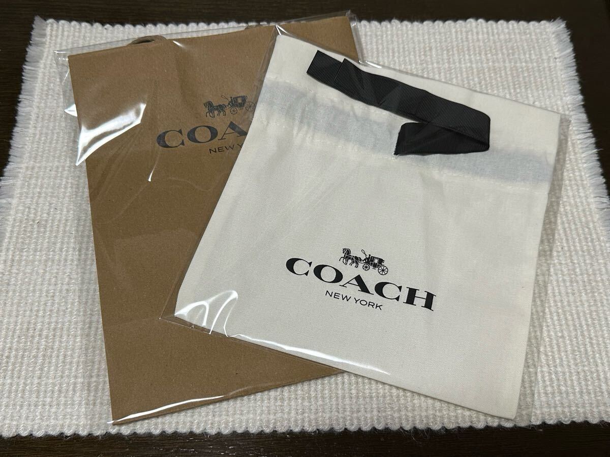 美品 COACH コーチ ショップバック ショップ袋 ショッパー 美品 COACH コーチ ショップバック ショップ袋 ショッパー