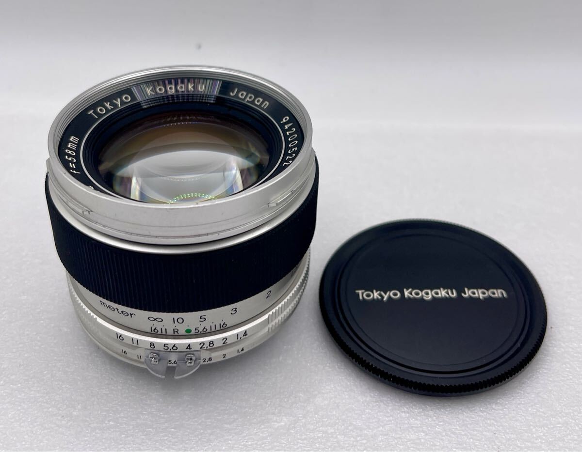日本代購代標第一品牌【樂淘letao】－1円〜③U【動作確認済み】美品東京光学 Tokyo Kogaku トプコール Auto-Topcor 1:1.4 f=58mm 一眼レフカメラレンズ ト ...