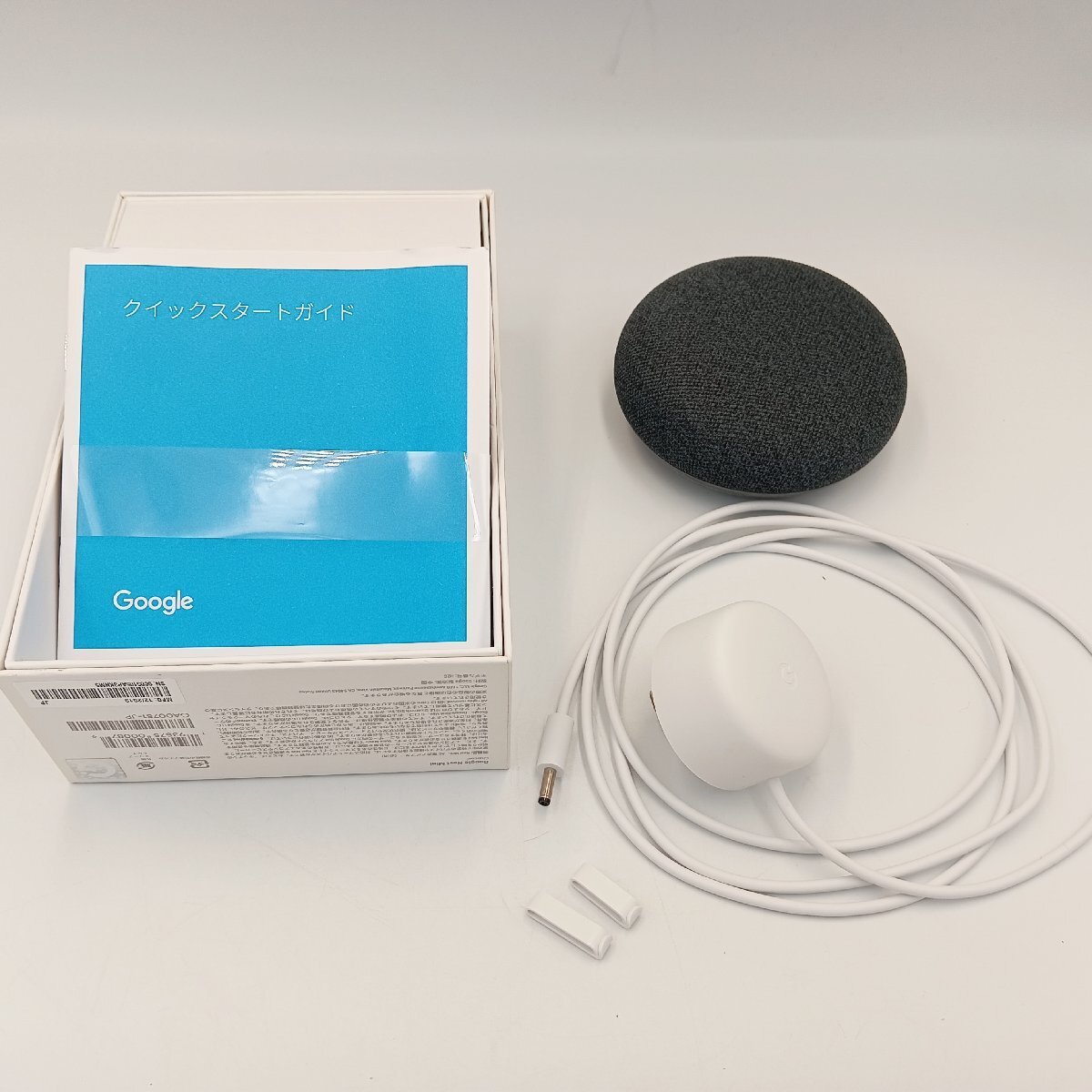 Yahoo!オークション - 1円 Z153 Goole Nest Mini GA00781-JP チャコー...