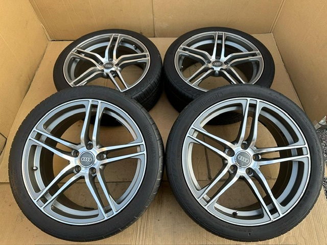 Yahoo!オークション - ホイール付タイヤ4本セット AUDI A4 A5 A6 Q3 Q...