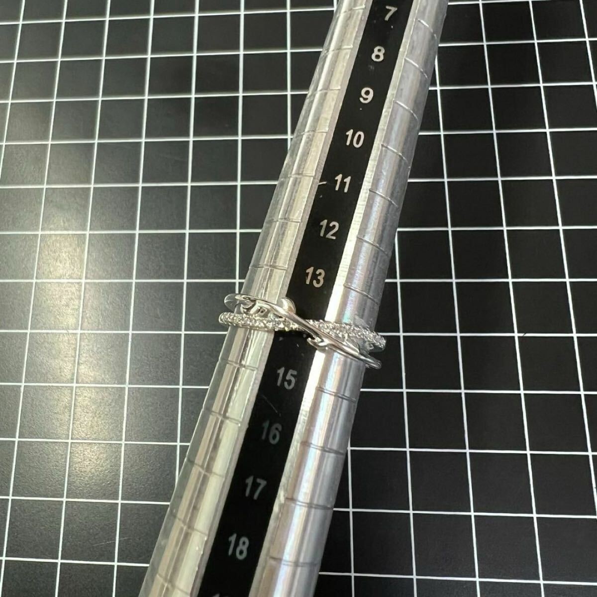 Yahoo!オークション - A629 匿名配送 指輪 レディース クロス 交差 リ...