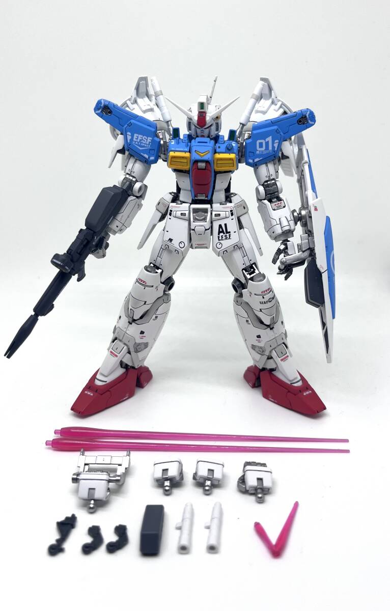 日本代購代標第一品牌【樂淘letao】－RG 1/144 ガンダム試作1号機 フルバーニアン塗装済み完成品。