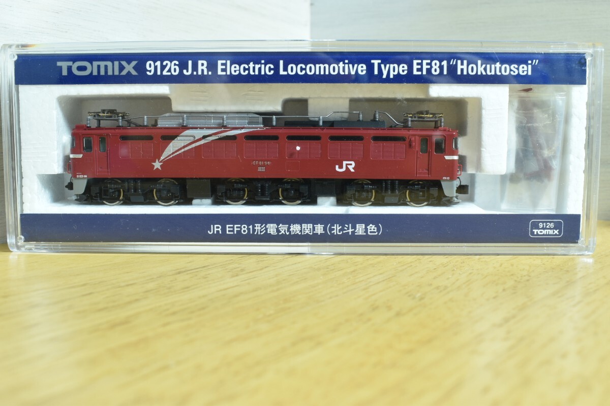 Yahoo!オークション - TOMIX 9126 JR EF81形電気機関車（北斗星色） ト...