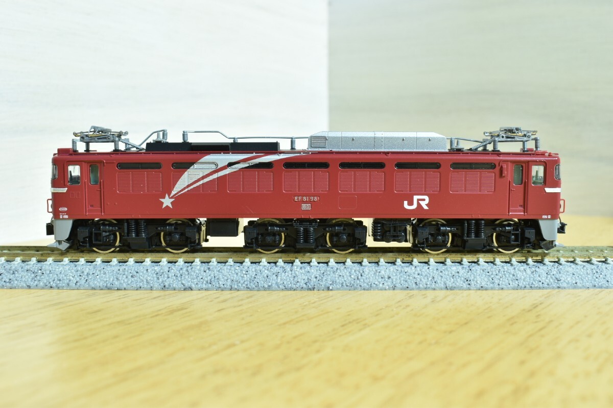 Yahoo!オークション - TOMIX 9126 JR EF81形電気機関車（北斗星色） ト...