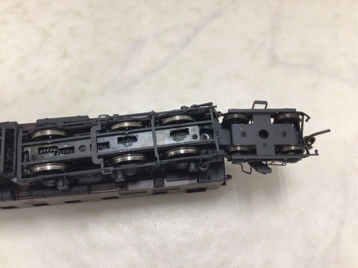 Yahoo!オークション - 1円〜 ジャンク FAB 1/87 HO 国鉄 EF13 車体断面...