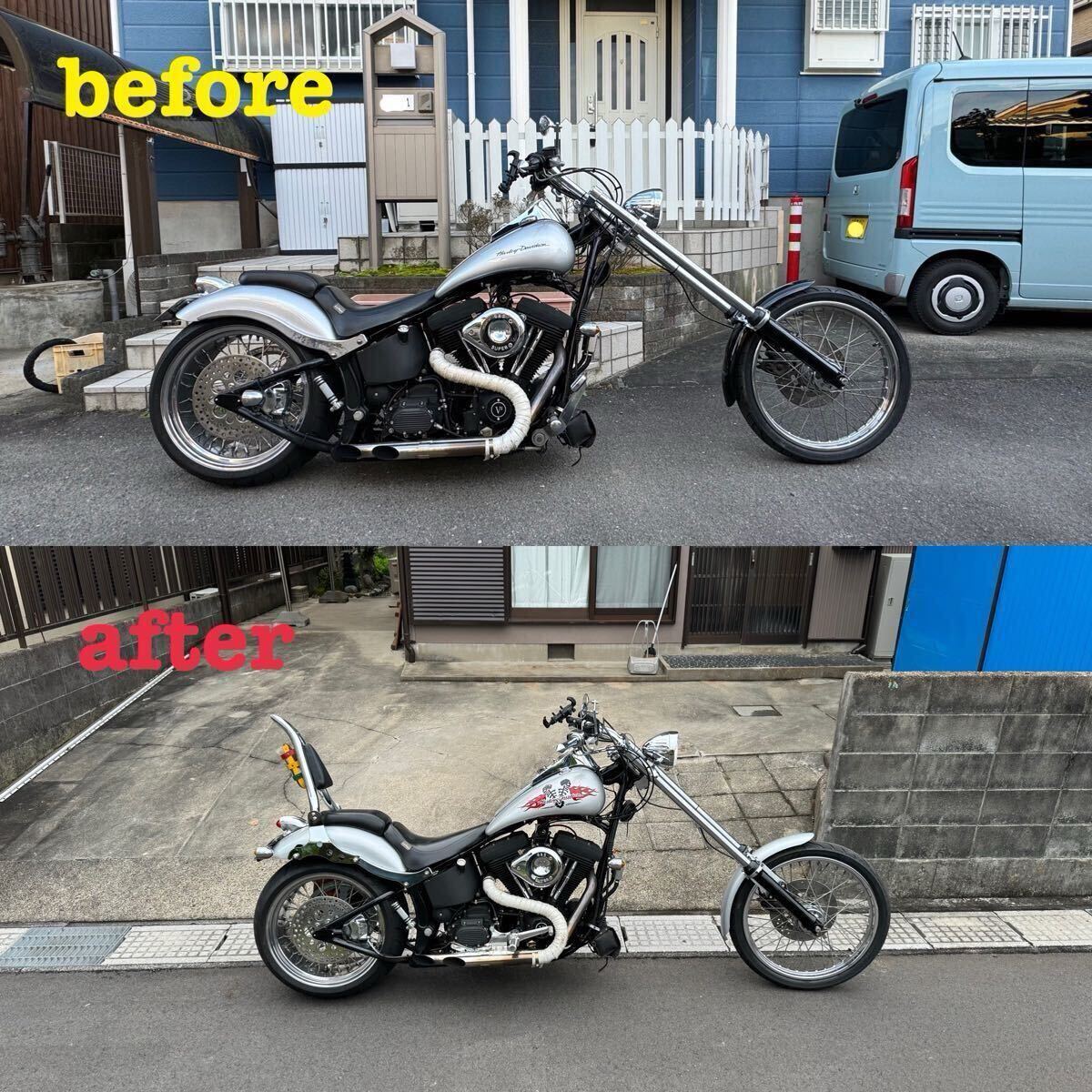 Yahoo!オークション - 最終値引き ハーレー FXSTBナイトトレインエボエ...