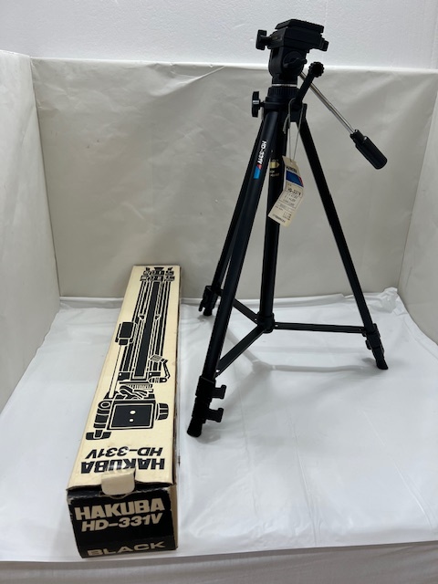 Yahoo!オークション - 【菊水-13240】ハクバ HAKUBA 3段三脚 HD-331V/(...