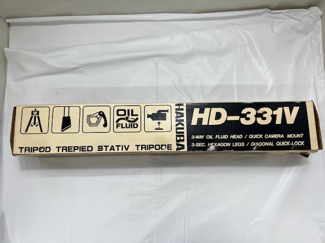Yahoo!オークション - 【菊水-13240】ハクバ HAKUBA 3段三脚 HD-331V/(...
