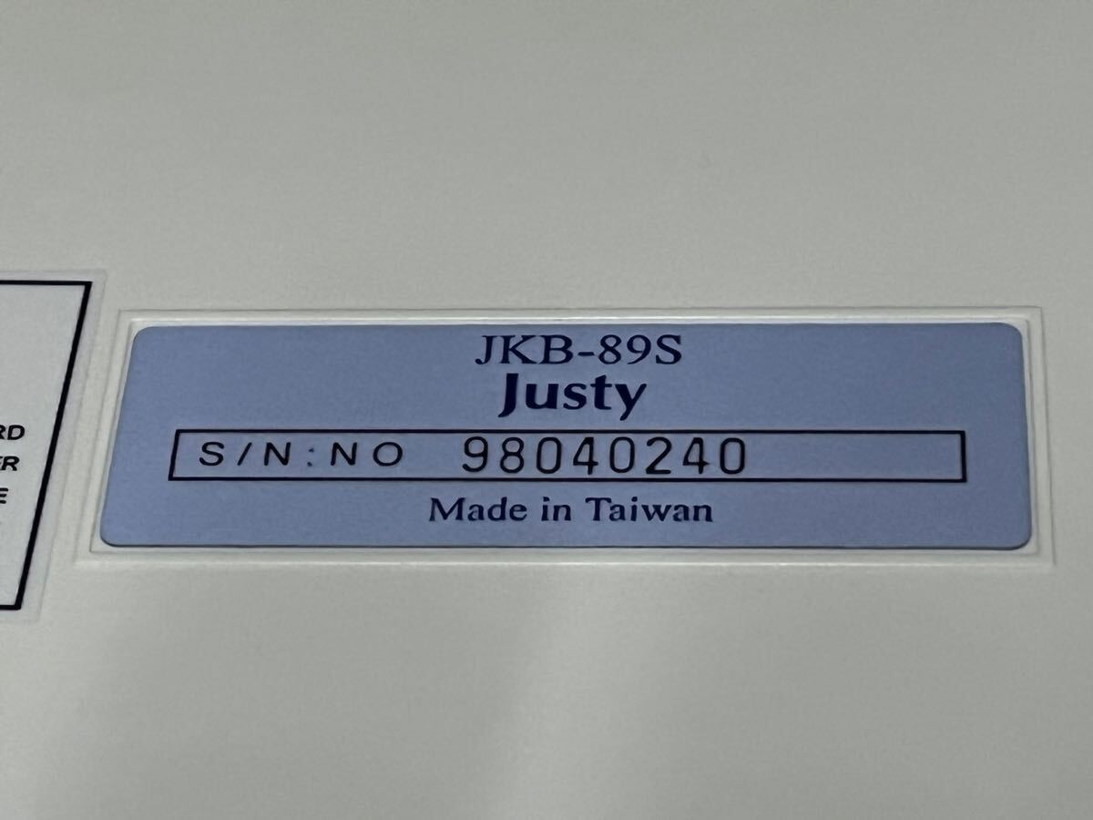 Yahoo!オークション - Justy JKB-89S JIS配列89キー キーボード ALPS青...