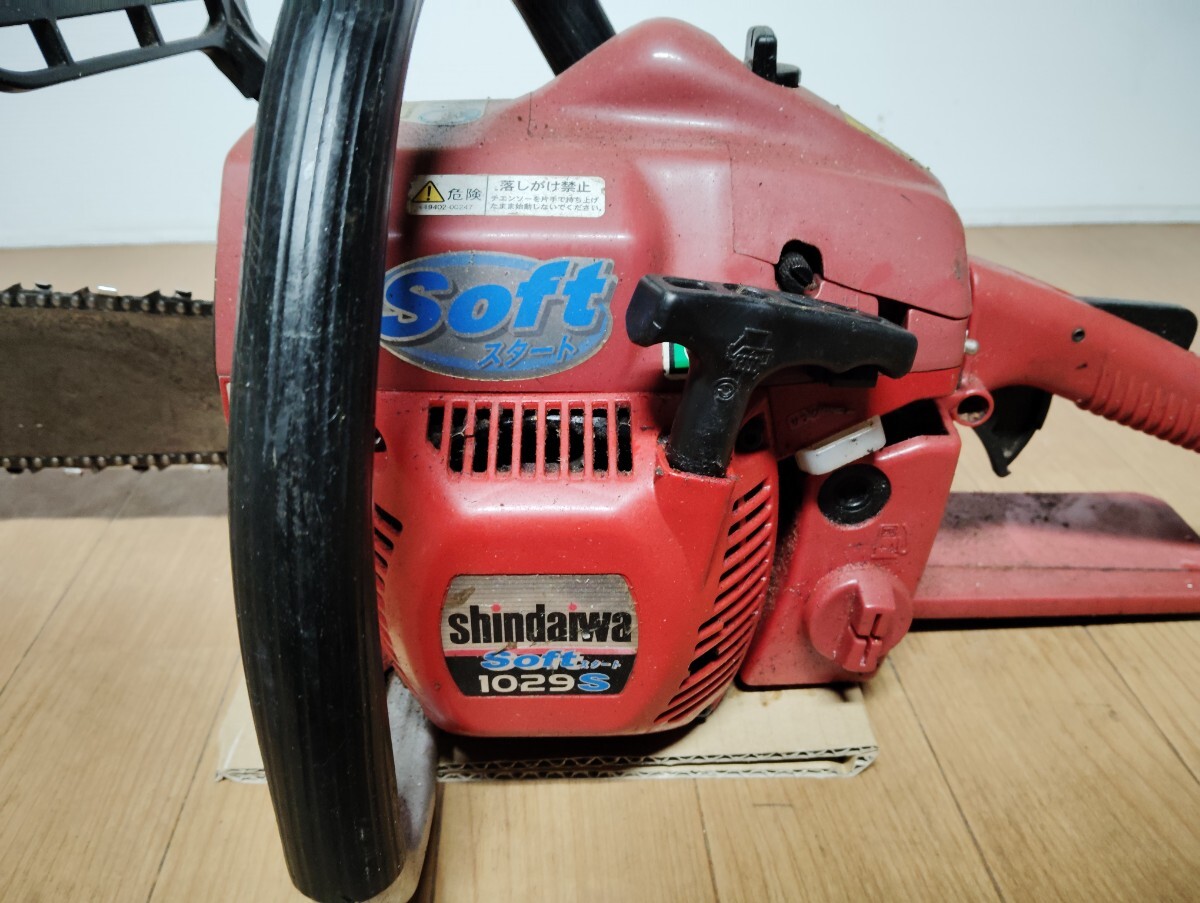 Yahoo!オークション - 新ダイワ エンジンチェーンソー 1029S 動作確認...