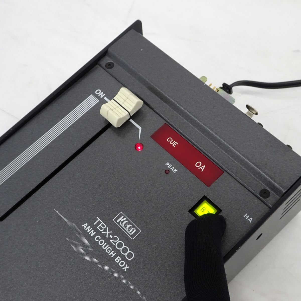 Yahoo!オークション - KOON TBX-2000 ANN COUGH BOX 東京音響電波 アナ...