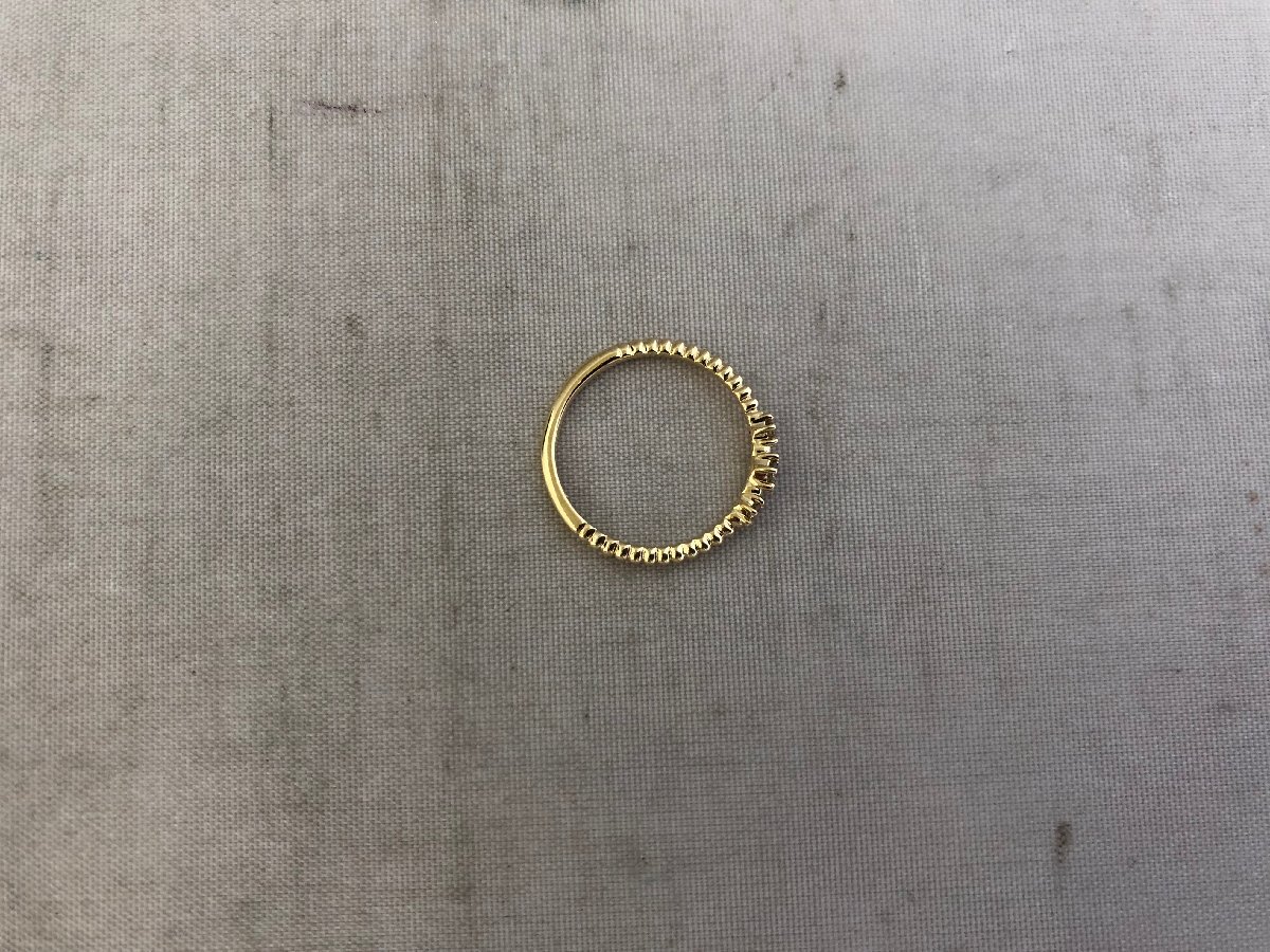 Yahoo!オークション - 【4℃ K10リング】3号 0．7g ポリッシュ仕上げ ...