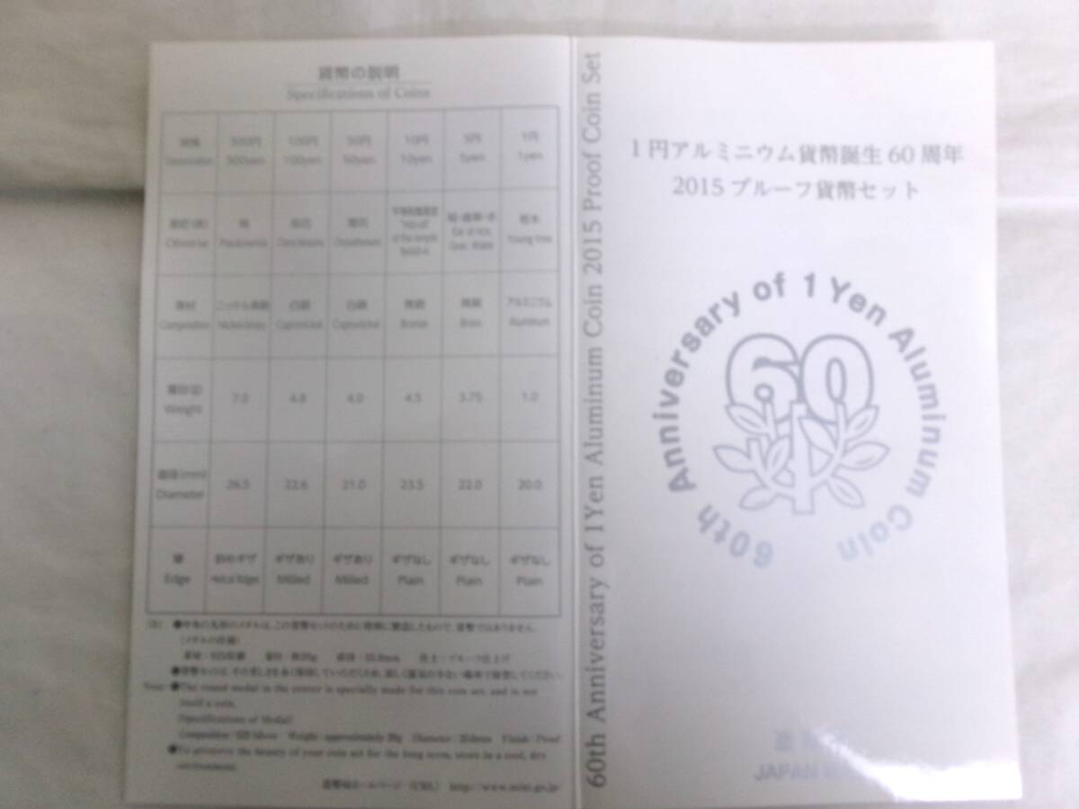 Yahoo!オークション - S042 1円アルミニウム貨幣誕生60周年2015...