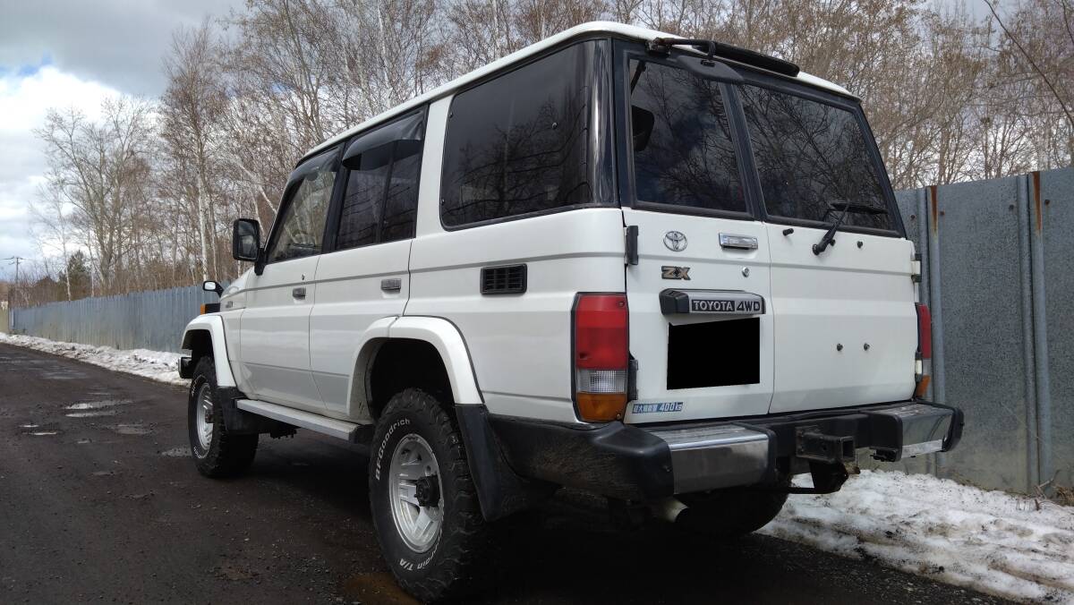 Yahoo!オークション - 平成7年 ランクル70 ランクル77 HZJ77 1HZ マニ...