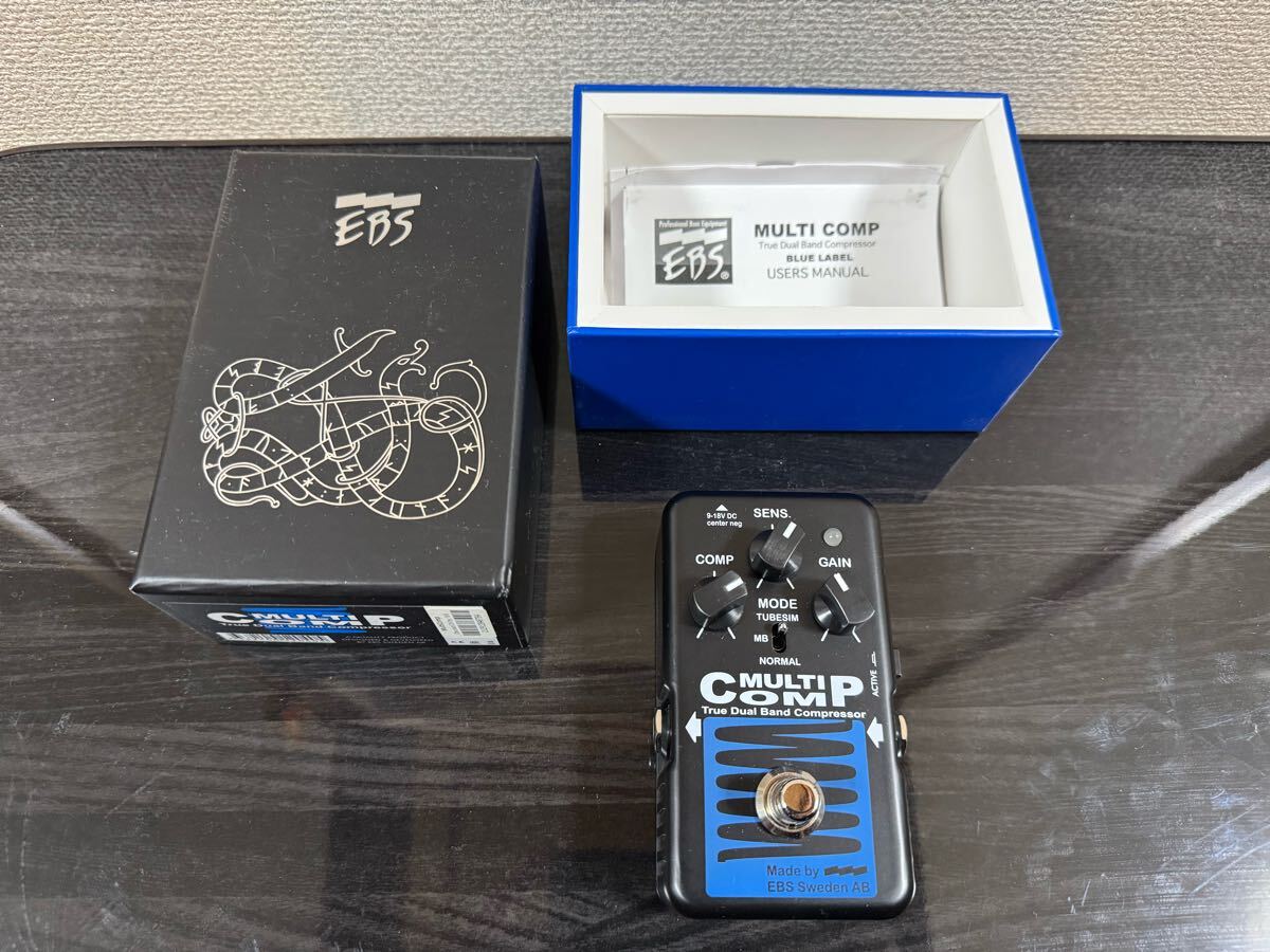 EBS / MultiComp BlueLabel / ベース用エフェクター / 18V電源用アダプター付き(コンプレッサー)｜売買されたオークション情報、yahooの商品情報をアーカイブ公開 ...