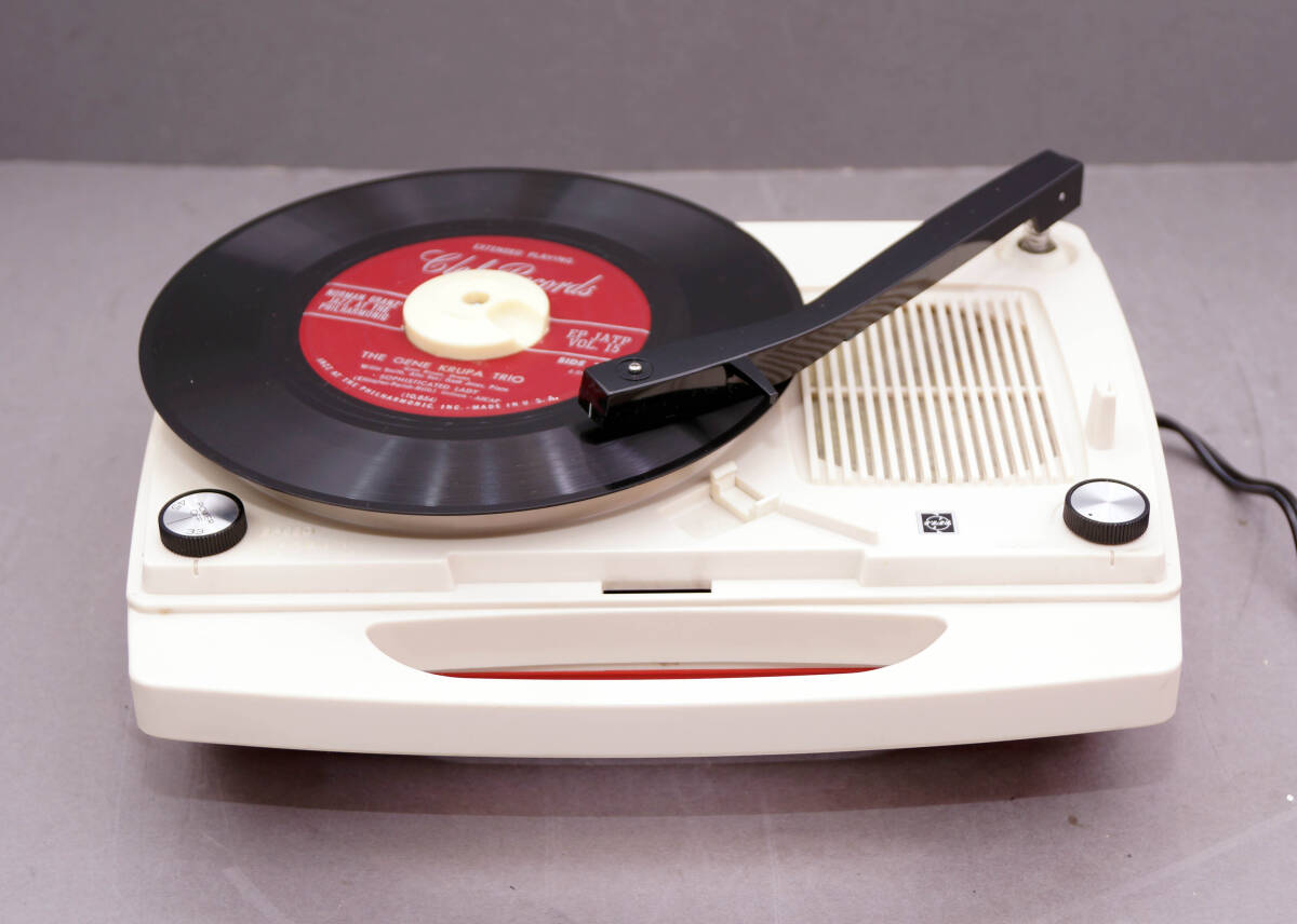 Yahoo!オークション - ビンテージ ナショナル ポータブルレコードプレ...