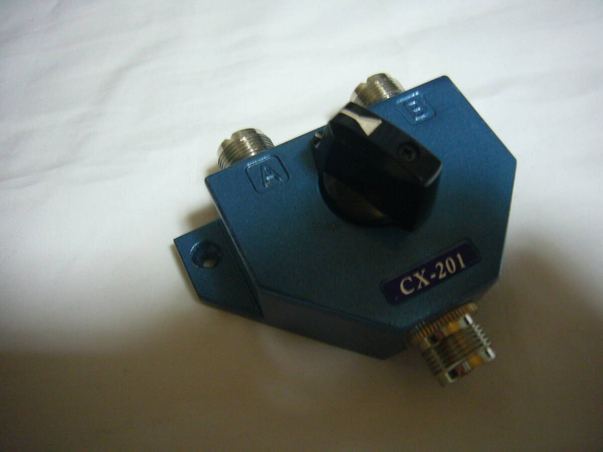 同軸切替器 CX-201 50Ω 業務用アマチュア用受信機用等々に。HF/VHF/UHF(最大600MHzまで)｜代購幫