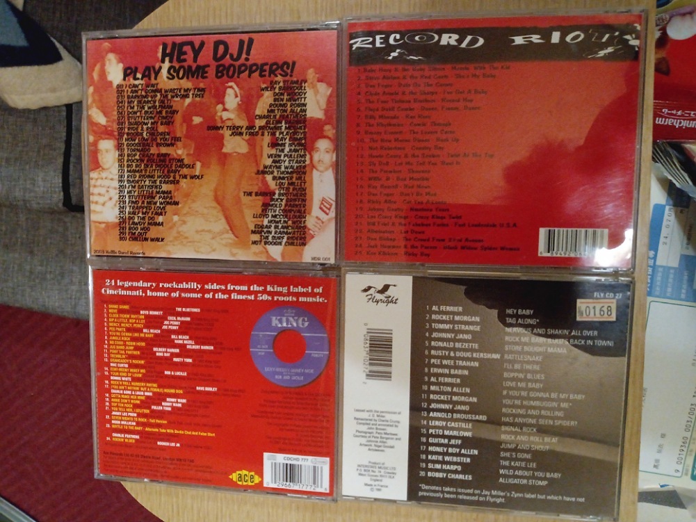 Yahoo!オークション - ロカビリーCD4枚セット