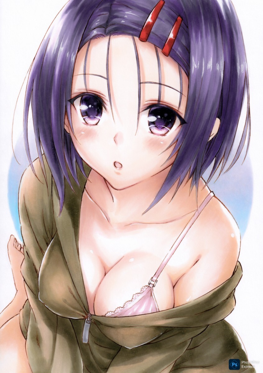 Yahoo!オークション - 手描きイラスト ToLoveるダークネス 春菜 A5