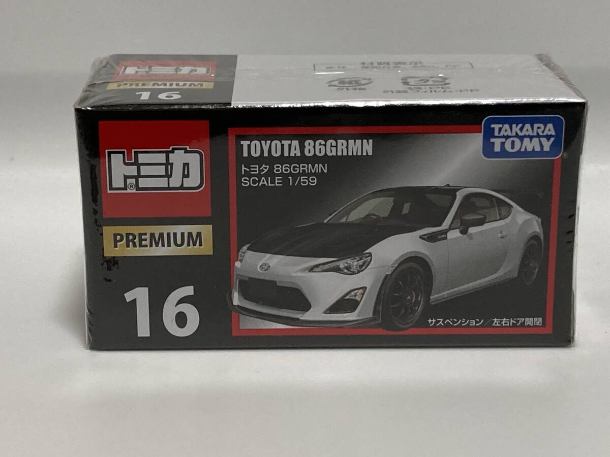 トミカプレミアム 16 トヨタ 86GRMN 旧パッケージ 廃版(乗用車)｜売買されたオークション情報、yahooの商品情報をアーカイブ公開 - オークファン（aucfan.com）