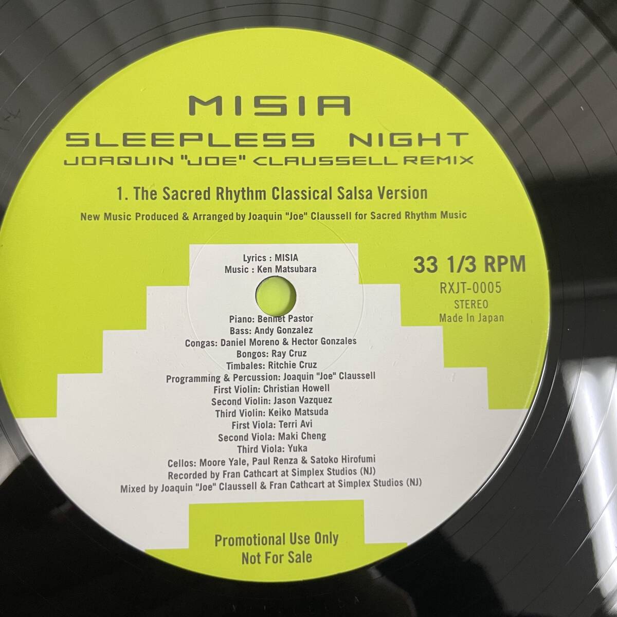Yahoo!オークション - 特殊ジャケット/LP/Misia/『Sleepless Night』/R...