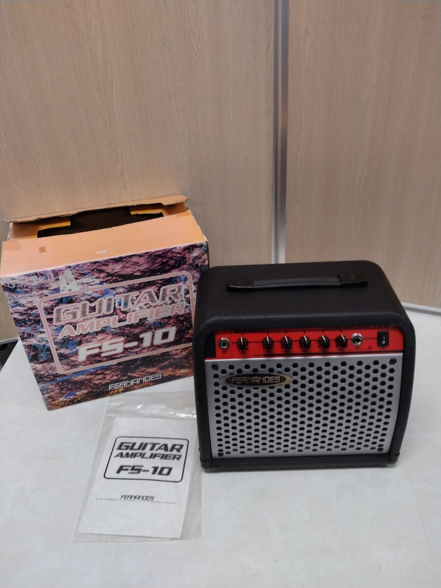 フェルナンデス ギターアンプ FERNANDES FS-10 100V 12W 保管品 品(その他)｜売買されたオークション情報、yahooの商品情報をアーカイブ公開 - オークファン ...