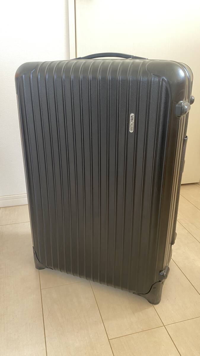 Yahoo!オークション - RIMOWA リモワSALSAサルサブラック63L 美品 旧モ...